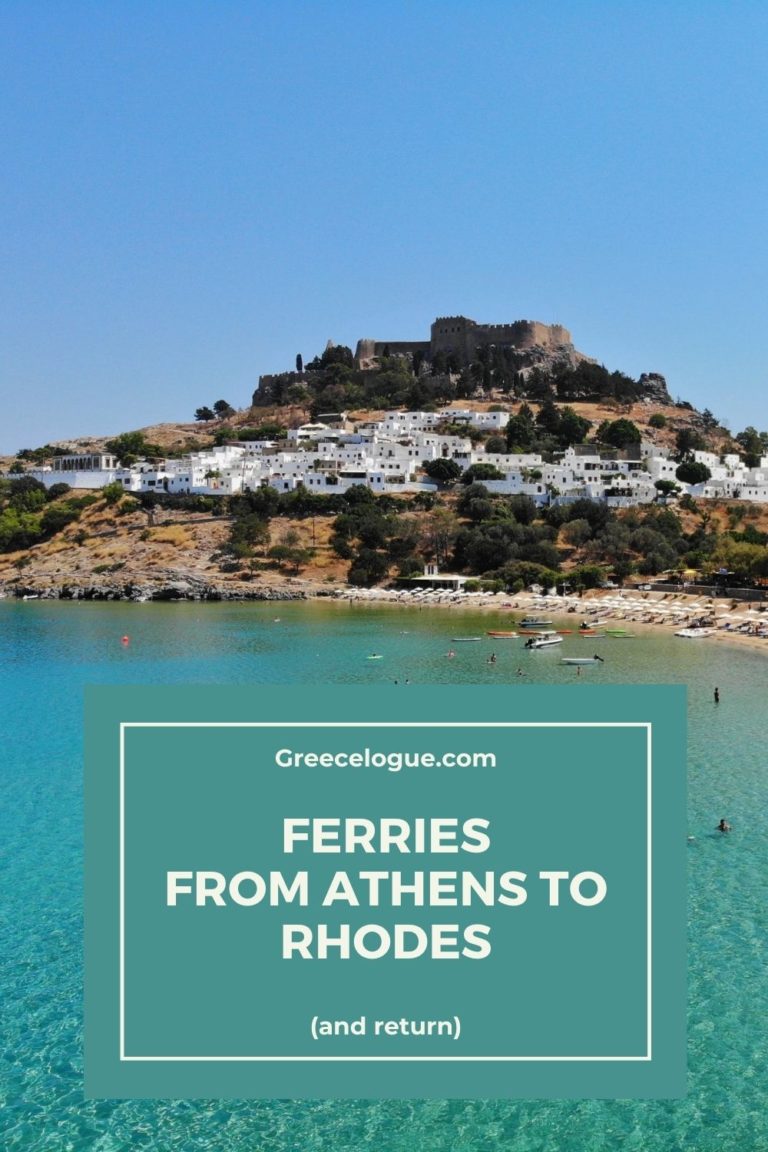 Ferries from Athens to Rhodes (and return)[Updated 2026] | LooknWalk Greece